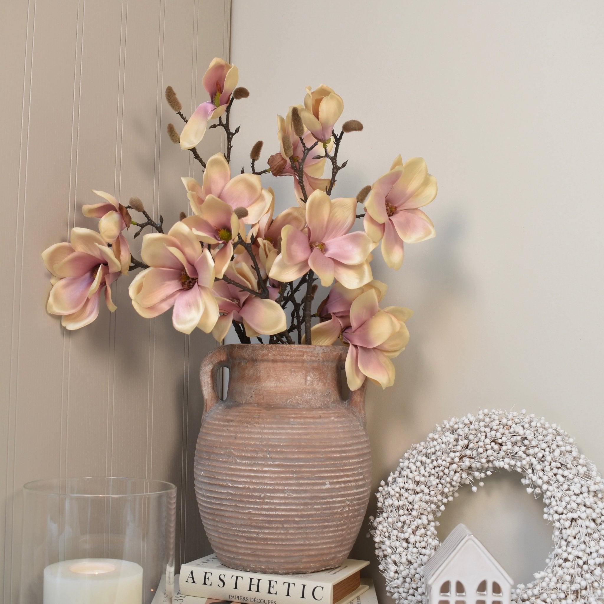 Eloise Cream Magnolia Stem – NalaWillowCo